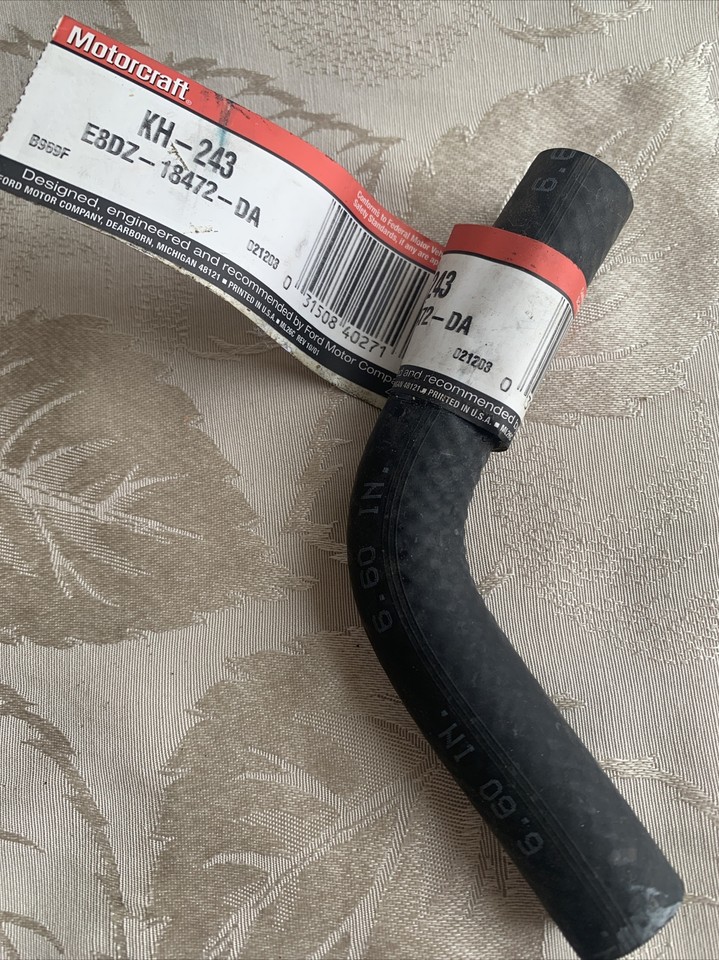 Ford Genuine HVAC Heater Hose OEM E8DZ-18472-DA, Motorcraft KH-243 | eBay