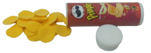 Play Food Miniature Pop Top Pringles Chips BBQ | eBay