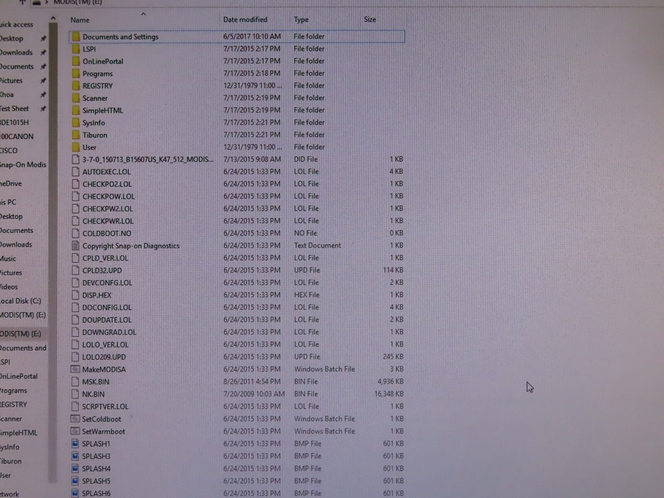 Snap-On Modis EEMS300 Auto Diagnostics Tool Scanner w/ software | eBay