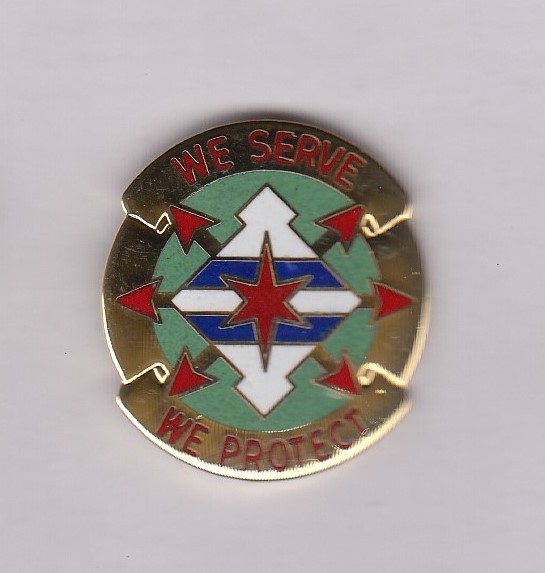 33rd MILITARY POLICE BATTALION MP crest DUI badge c/b G-23 | eBay UK