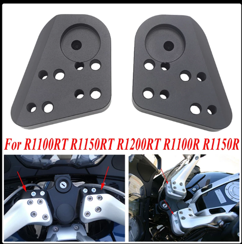 CNC Handlebar Risers & Stainless Steel Bolts Kit For BMW R1100RT R1150R ...