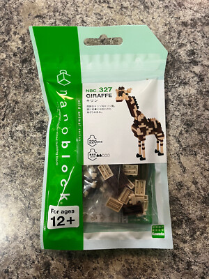 Nanoblock Giraffe - Building Blocks Set Toy Kids New! | eBay