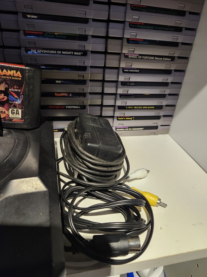 Sega Genesis Console 16-Bit Model 1 WITH 3 GAMES & 1 CONTROLLER! ALL ...