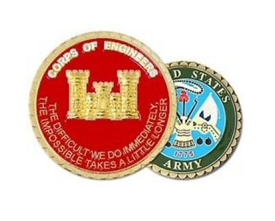 ARMY CORPS OF ENGINEERS CHALLENGE COIN | eBay