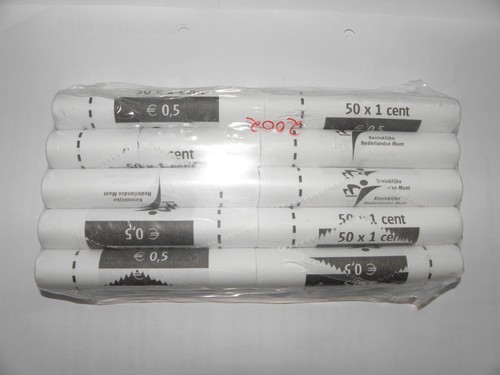 10 Rollen 1 Cent 2002 Luxemburg Original Verpackt und eingescheißt ...