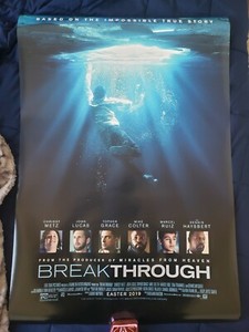 Breakthrough Movie Poster 27" x 40" | eBay