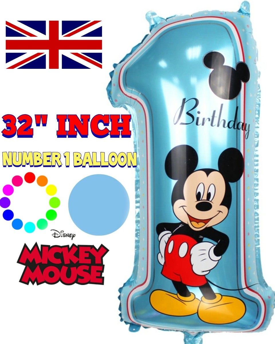 Mickey Mouse Number 1 Personalised Disney Mickey Mouse My First Year