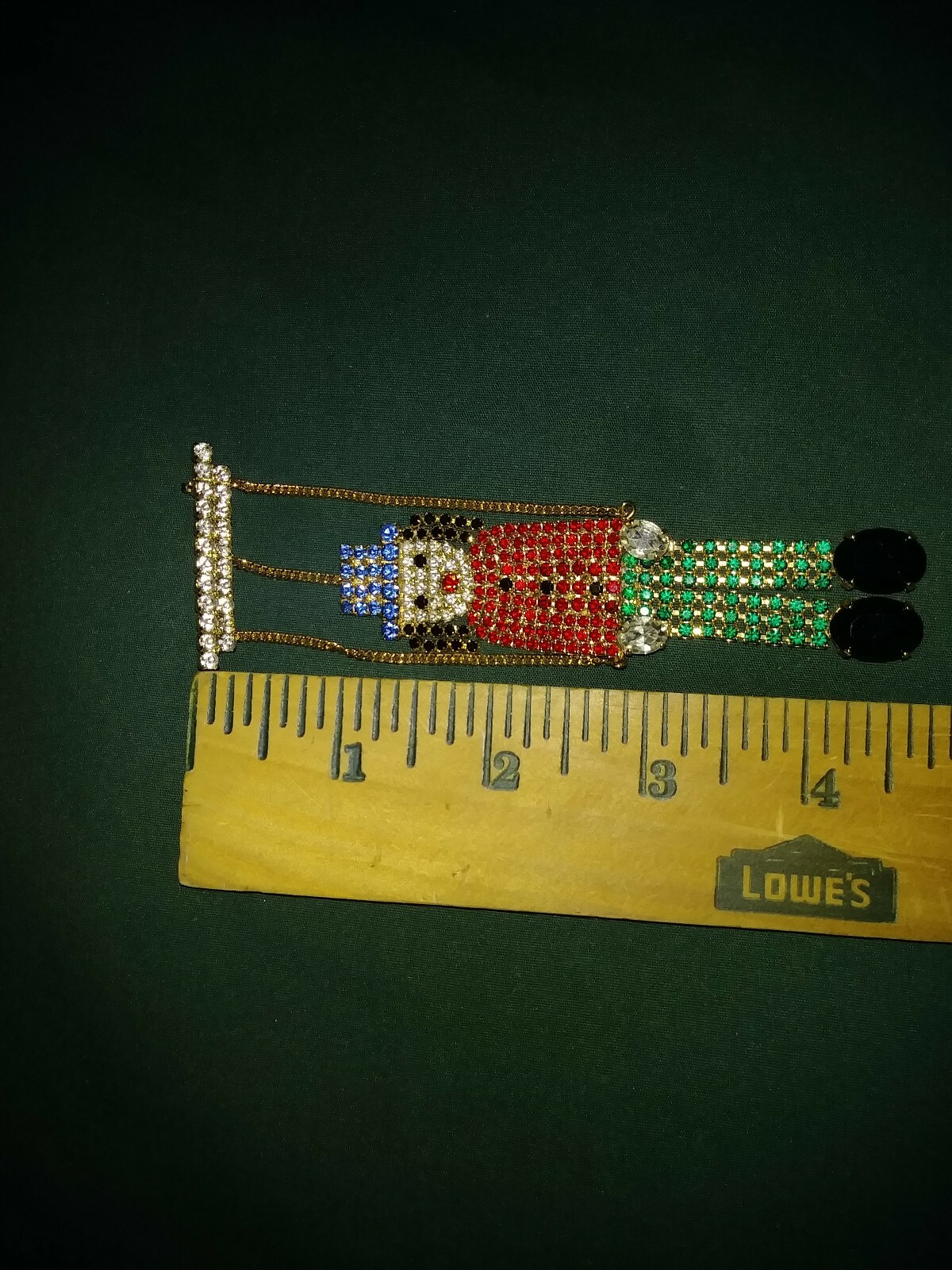 Beautiful Vintage Stern Rhinestone Brooch - Gem