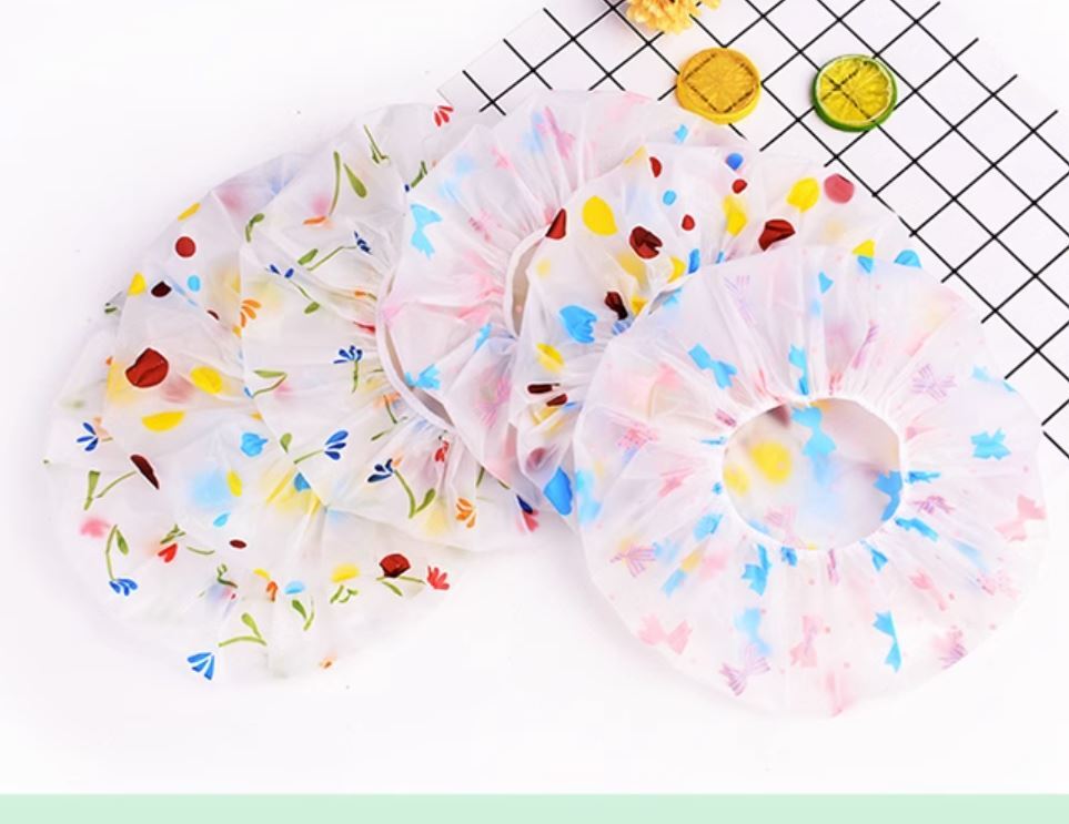 Shower Cap Bath Hat Hair Care Women Sleep Waterproof Reusable AU | eBay ...