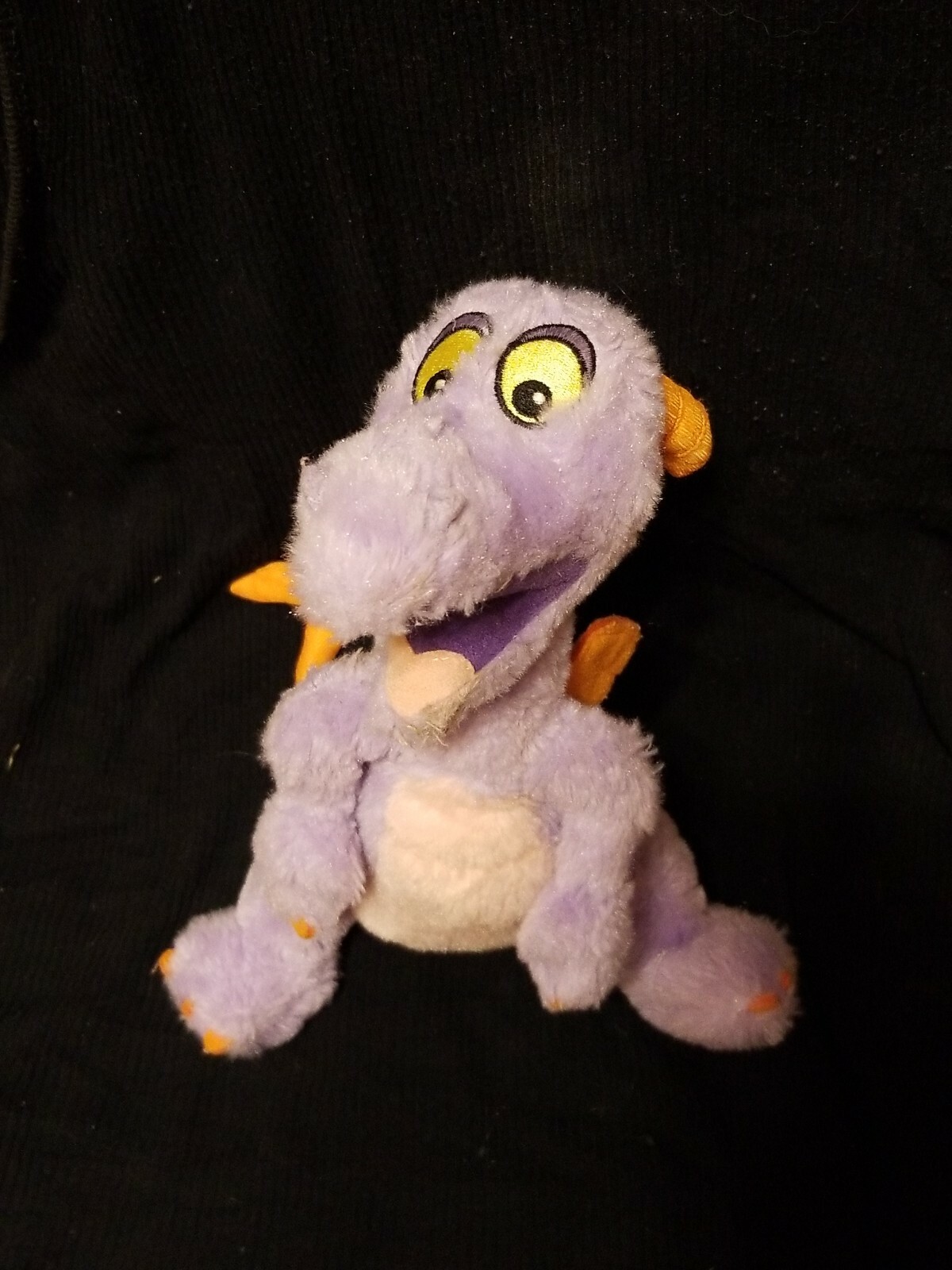 Vintage Disney Figment Purple Dragon 9" Plush Epcot Theme Park 1980s ...