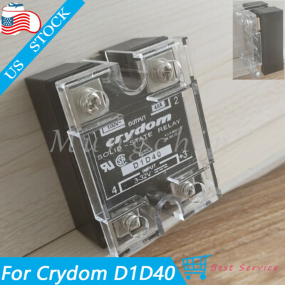 NEW For Crydom D1D40 3-32V Input 100V 40A Output Solid State Relay | eBay