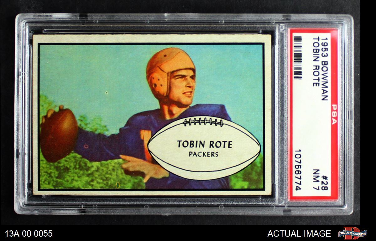 1953 Bowman - #28 Tobin Rote for sale online | eBay