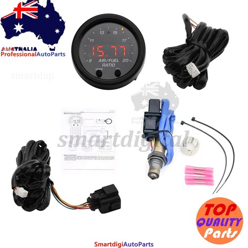 52mm 2-1/16" AFR O2 UEGO Wideband Air Fuel Ratio Gauge Kit 30-0300 4.9 ...