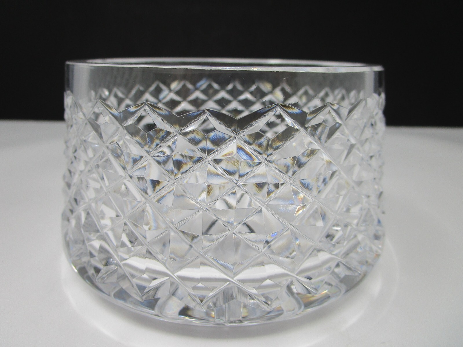 Waterford Crystal Alana Pattern Open Sugar Bowl Candy Snack Bowl ...
