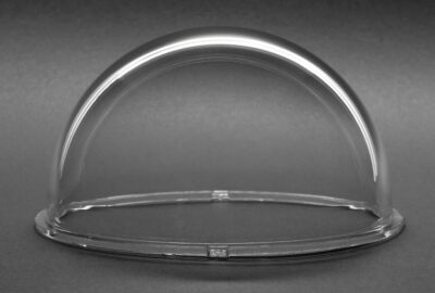 JMX Acrylic / PC CCTV Replacement Clear Camera Dome Cover Transparent ...