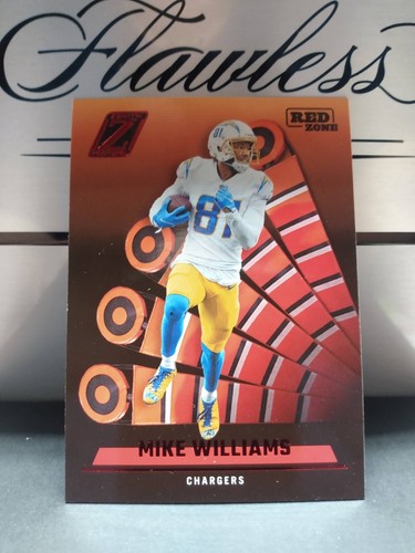 2022 Panini Zenith Red Zone Mike Williams sharp card #88 SP Red Holo | eBay