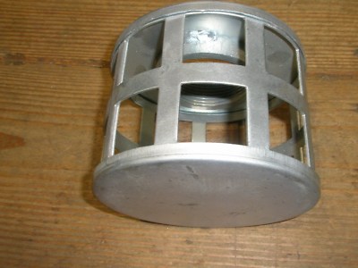 2-1/2" FPT Square Hole Zinc Plated Suction Trash Pump Strainer Dixon ...