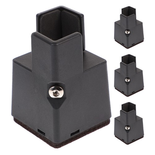 4 Pcs Adjustable Bed Risers Furniture Legs Screw Clamp Sofa Table Chair ...