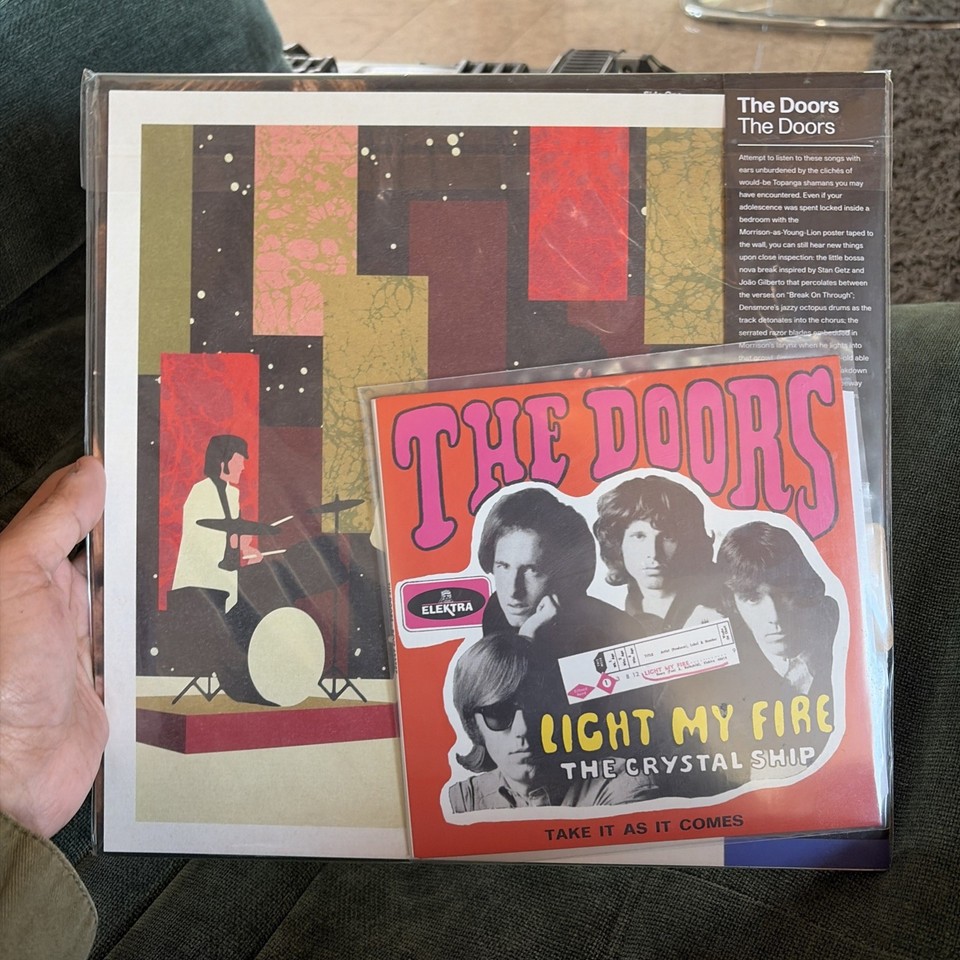 THE DOORS The Doors SEALED 180 Gram LP Green & Gold Galaxy Vinyl VMP 7 ...