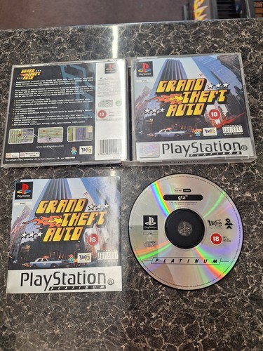 GRAND THEFT AUTO *COMPLETE PS1 PAL* | eBay