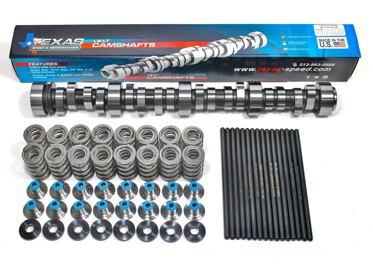 Texas Speed TSP Stage 4 LS3 F35 Cam Kit 235/248 .649"/615" 111 LSA ...
