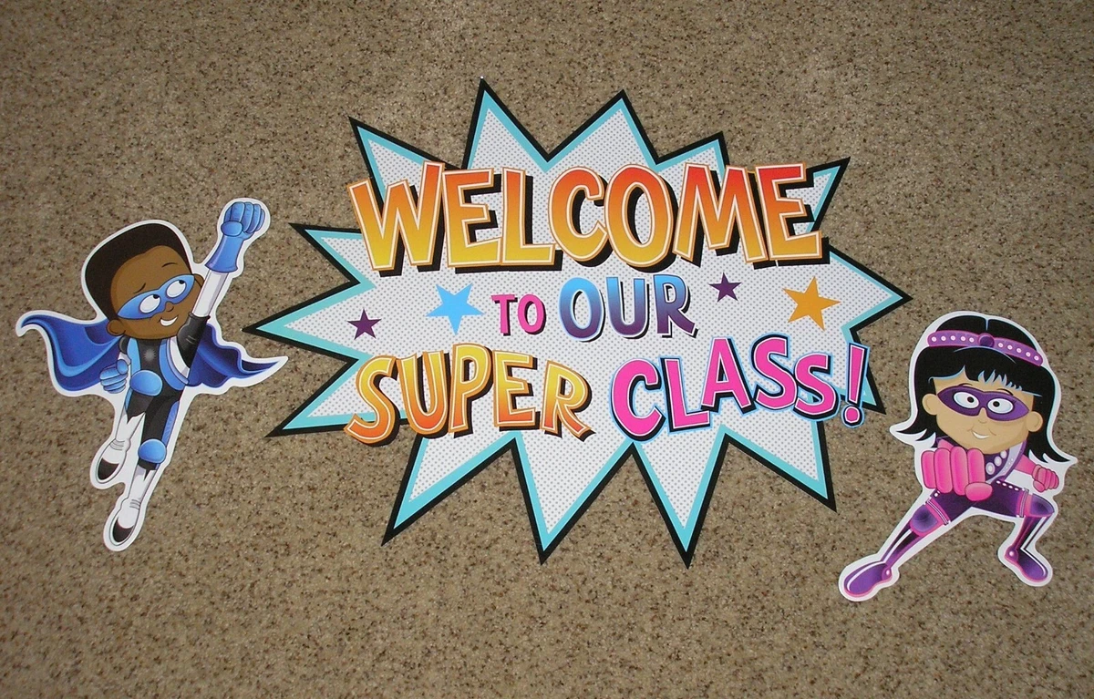 Superhero Decorations Teachers
