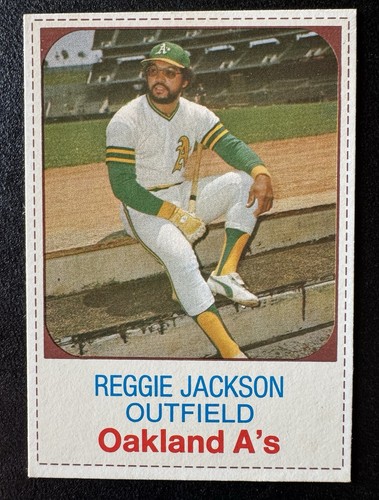 1975 Hostess MLB Baseball Reggie Jackson #88 HOF Athletics Yankees | eBay