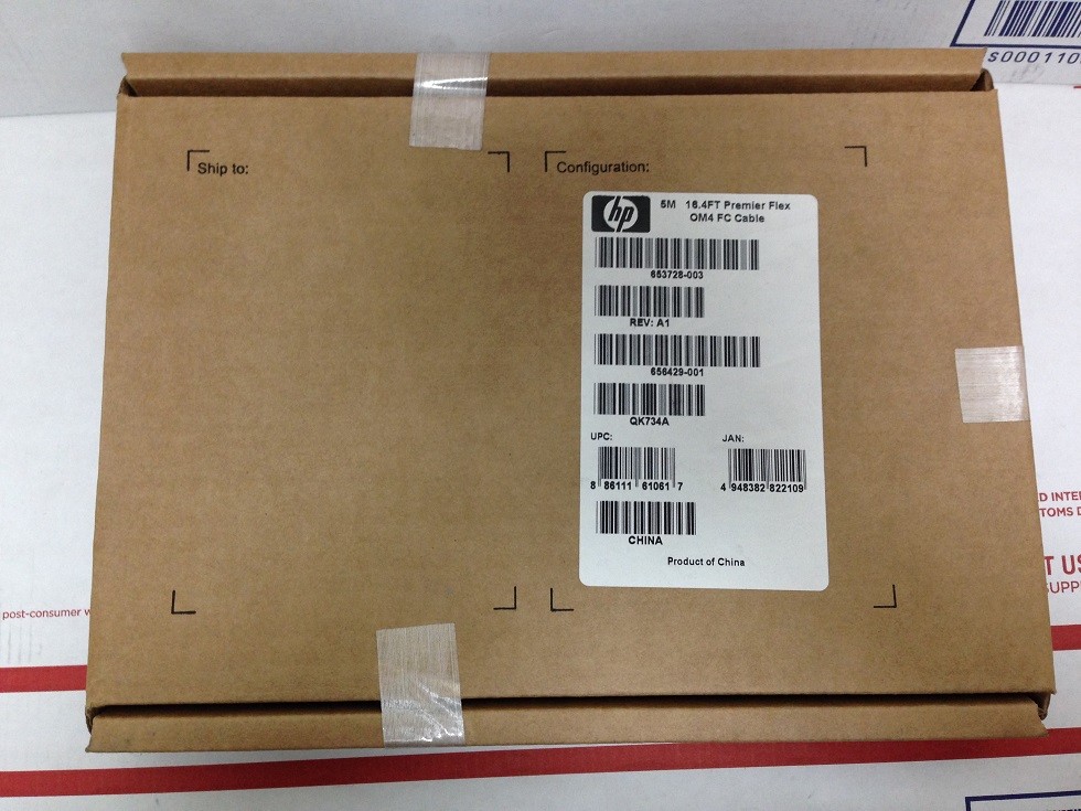 QK734A HP PremierFlex - Network cable LC multi-mode (M) 5 m fiber optic ...