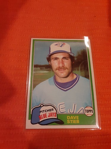 1981 Topps #467 Dave Stieb Toronto Blue Jays Rookie Card RC baseball | eBay