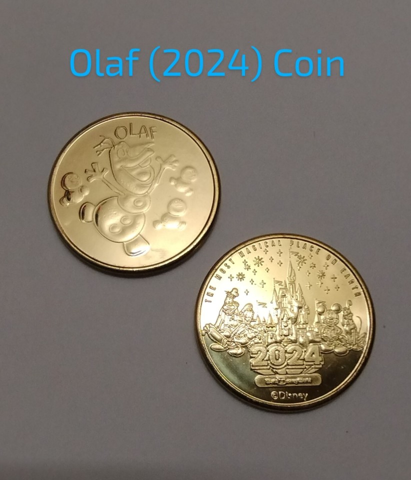 Walt Disney World 2024 Medallion Coins NEW (Pick Your Coin) | eBay