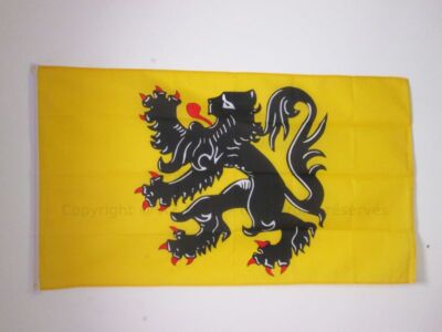 FLANDERS FLAG 2' x 3' - BELGIUM - FLEMISH FLAGS 60 x 90 cm - BANNER 2x3 ...