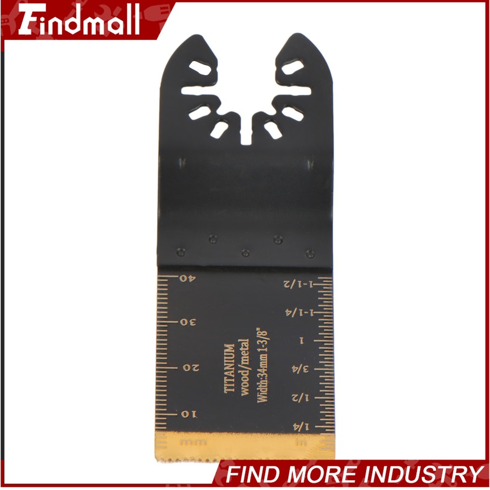 Findmall 110 PCS 6 Types Oscillating Saw Blades Multi Tool Blades for ...