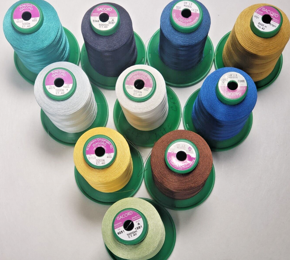 Isacord 10 pack Embroidery Thread-44 | eBay