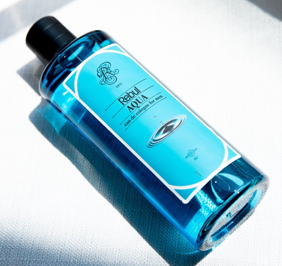 Rebul Aqua Eau de Cologne for Men – Fresh & Woody Fragrance, 250ml ...