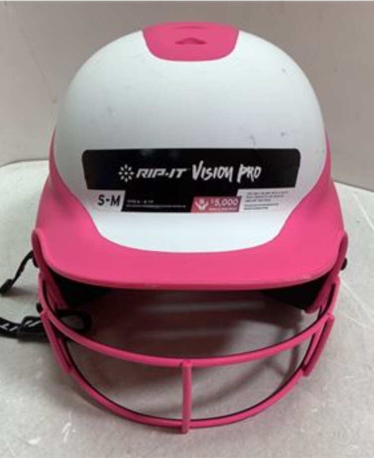 RIP-IT Womens Vision Pro Two-Tone Softball Batting Helmet SCARLET SM ...