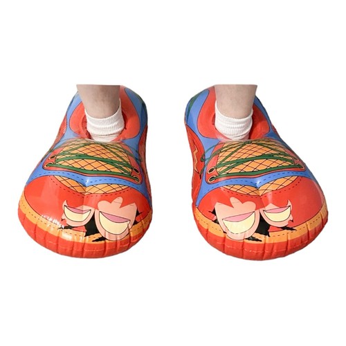 Vtg RINCO Red Inflatable Clown Feet Halloween Costume Sneakers Shoes 20 ...