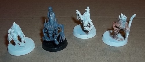 Warhammer Fantasy AOS Flesh Eater Courts Crypt Ghast Courtier & Retinue ...