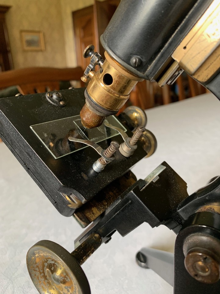 Antique Watson Edinburgh H - Reflected Light Metallurgical Microscope ...