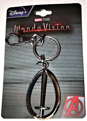 Marvel Studio WandaVision Sword Key Chain New Vision Scarlet Witch S.W ...