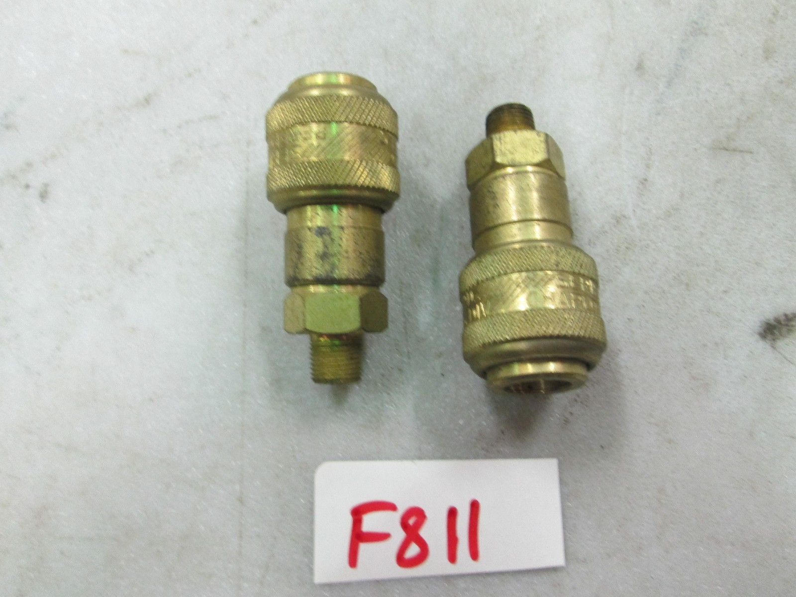 Perfecting Coupling Co Brass Quick Disconnect Series 2D 1/8" MNPT Lot ...