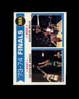 1974 Topps Basketball #163 NBA Div. Finals STARX 8 NM/MT OC (CS130747 ...