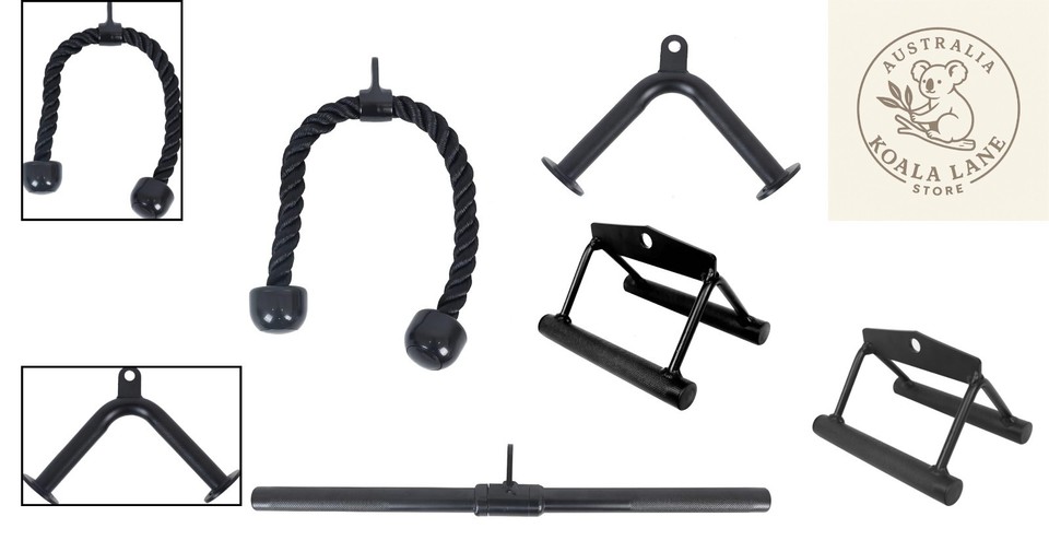 Heavy-Duty Power Cage with Tricep Rope & Bars for Ultimate Workout ...