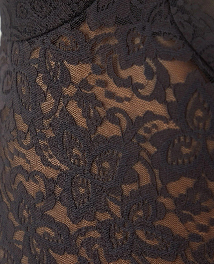 Bali Lace 'N Smooth Body Briefer Shaper UW Cups Sheer Firm Power Wear ...