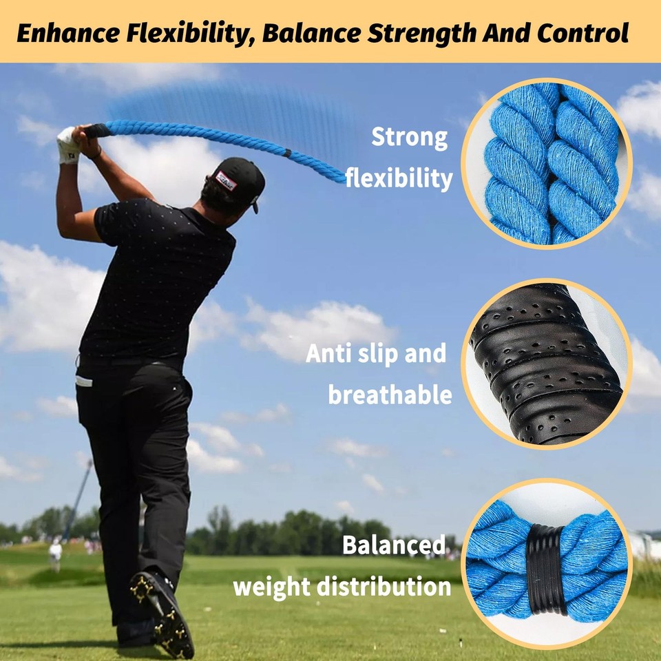 Golf Swing Training AidGolf Rope Swing Trainer Golf Multi-Purpose ...