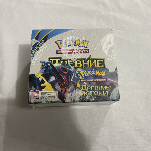 *RUSSIAN* Pokemon XY Ancient Origins Booster Box Sealed | eBay