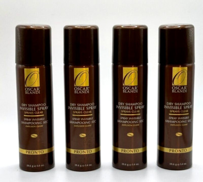 4 Oscar Blandi Pronto Dry Shampoo Invisible Spray Travel Size 1.4 Oz ...