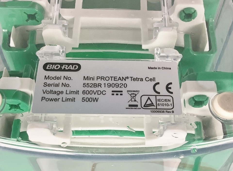 Biorad PowerPac HC with Mini-PROTEAN Tetra Cell TESTED with Warranty ...