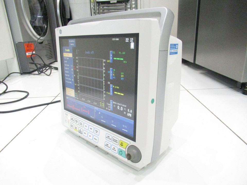 GE B40 PROCARE E-MINIC GAS MODULE ANESTHESIA NIBP SPO2 ECG/EKG PATIENT ...