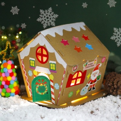 DIY Christmas Decoration Snow House Decoration Christmas Decorations | eBay