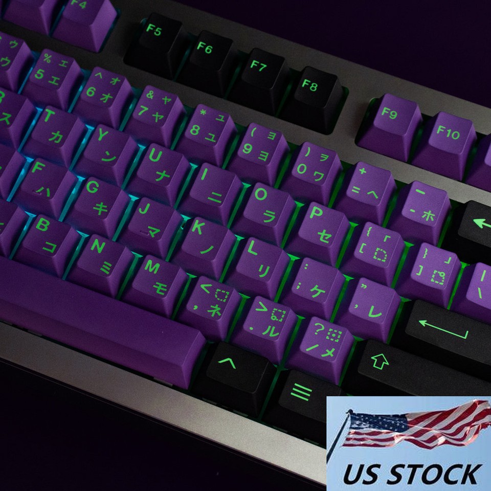 GMK Copy EVA-01 Mecha-01 Keycap Cherry Profile PBT Set for Cherry MX | eBay